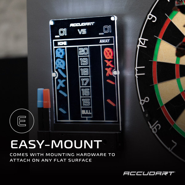 Accudart LED Acrylic Scoreboard | Wayfair